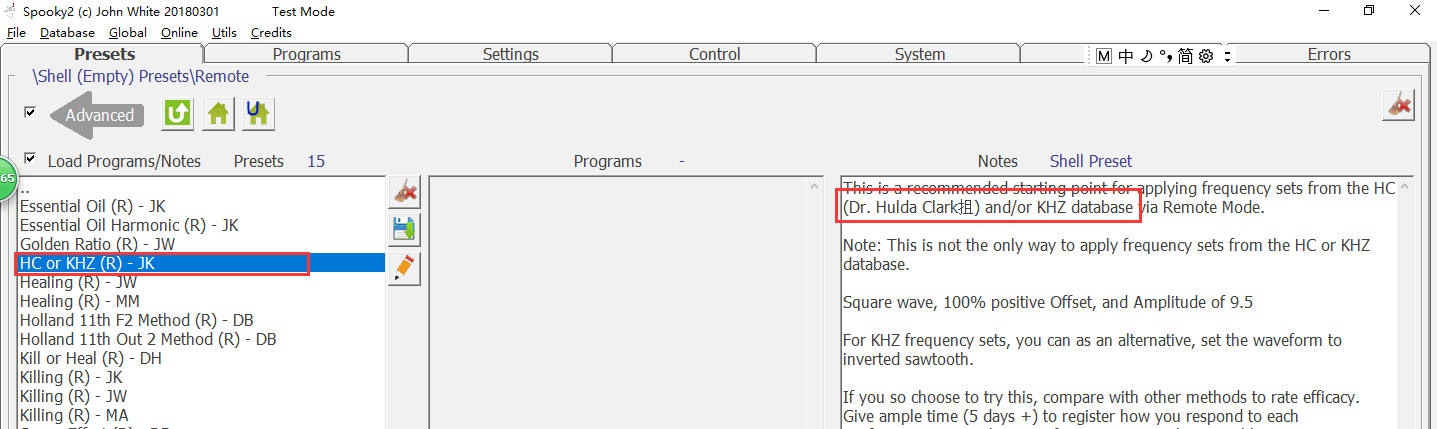 What does KHZ mean, does it meam kilo hz? – Spooky2 Support